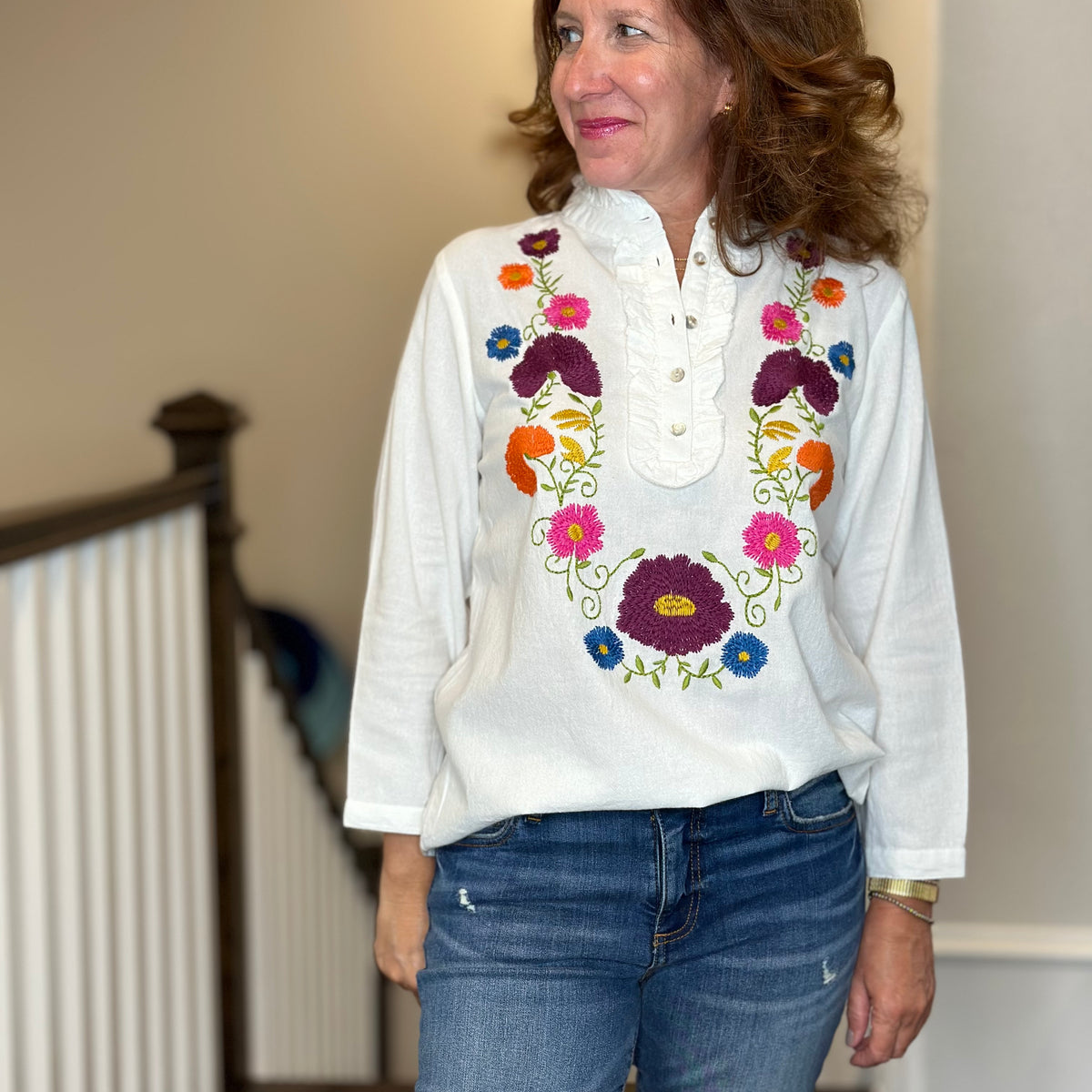 Sister Mary Juana Top in Cream – CAS curate.admire.style