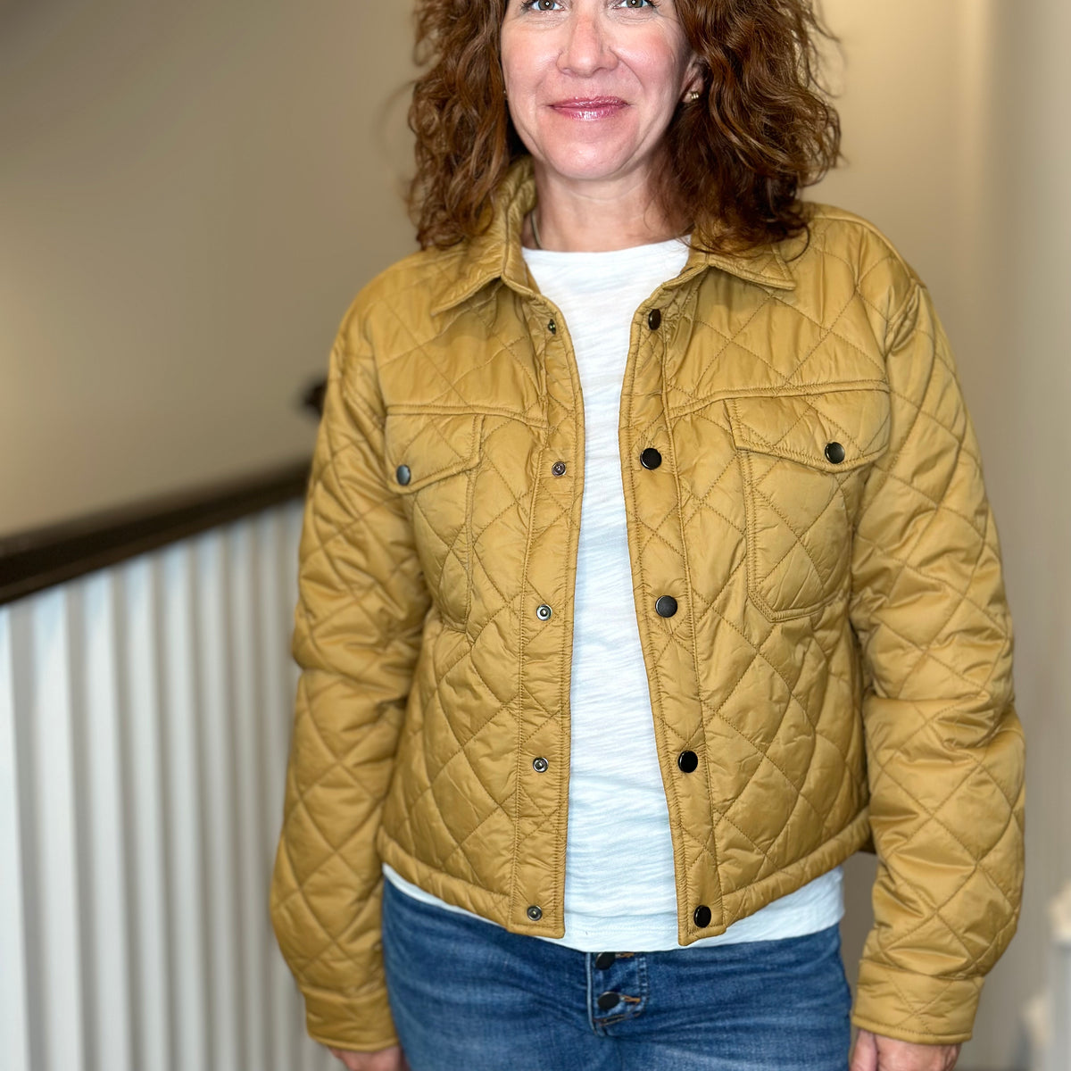 Dylan Hi Lo Ranch Jacket in Gold Rush – CAS curate.admire.style