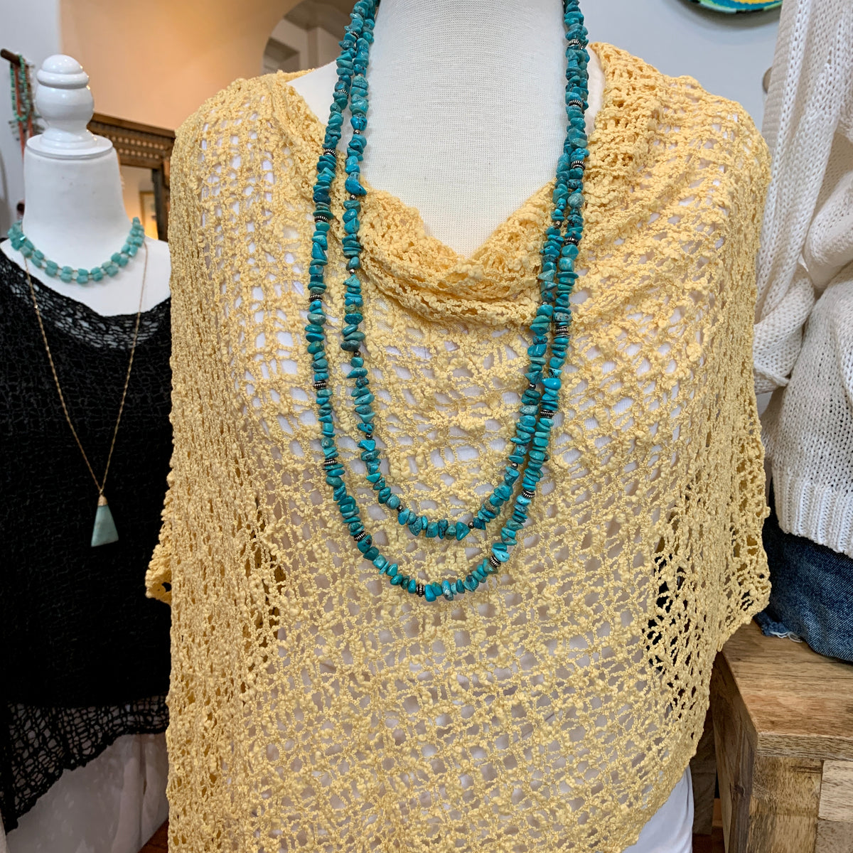 Butter Cream Popcorn Poncho – CAS curate.admire.style